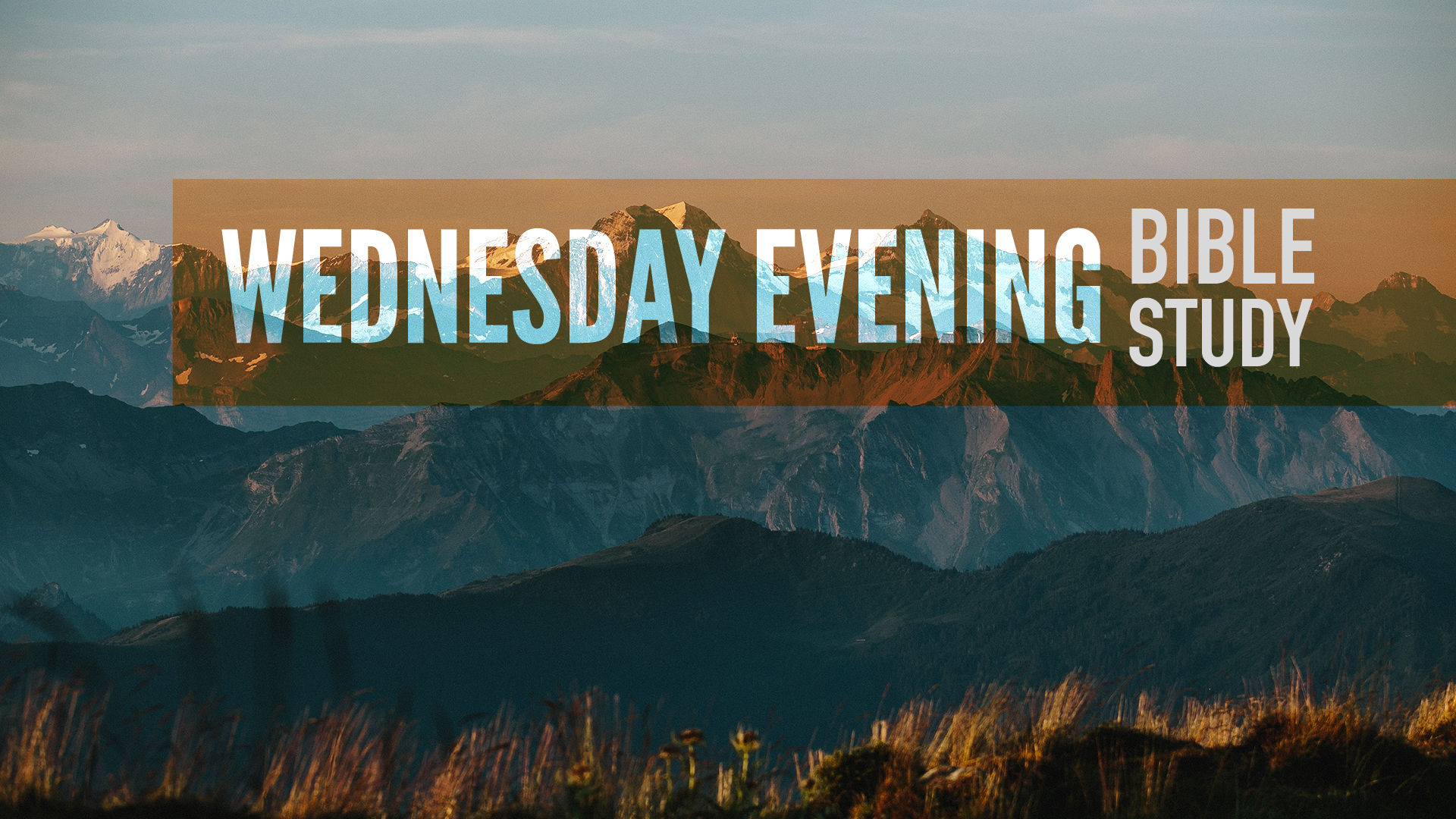 Wednesday Evening Bible Study · College Park Church